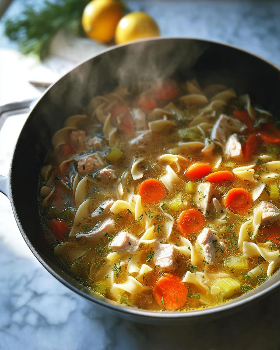 Classic Homestyle Chicken Noodle Soup: 1 Pot Joy