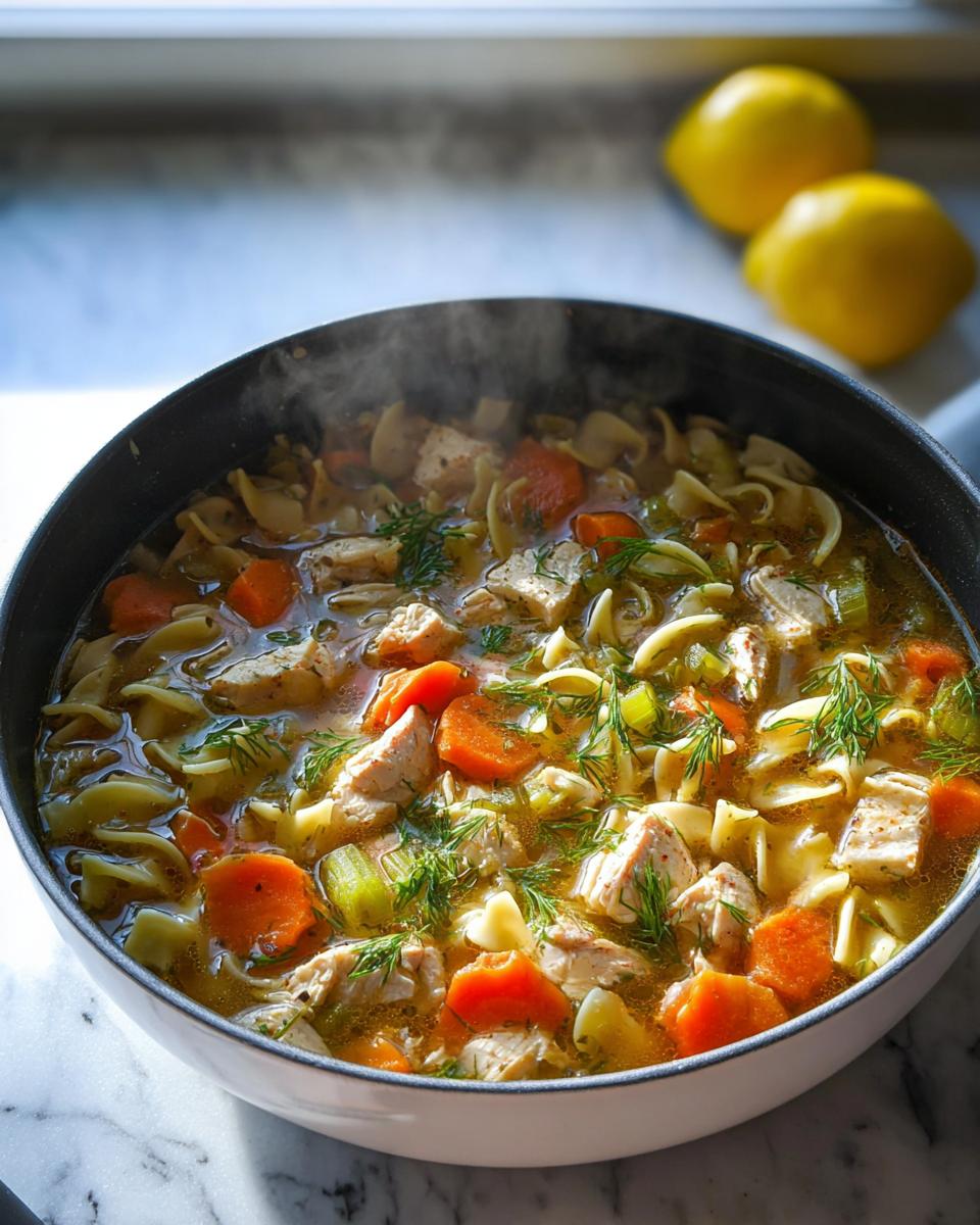 Classic Homestyle Chicken Noodle Soup: 1 Pot Joy