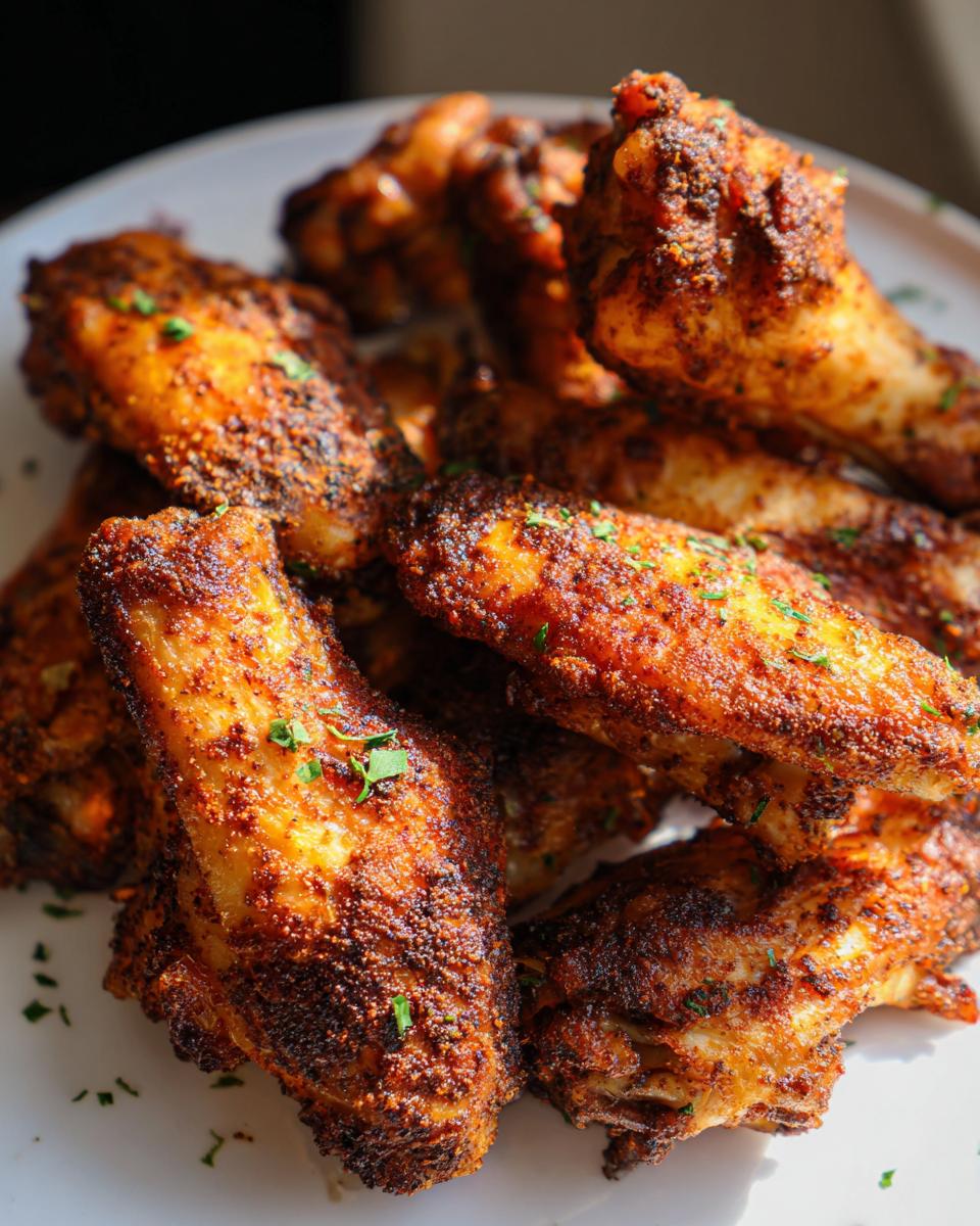 Amazing 40 Minute Cajun Dry Rub Chicken Wings