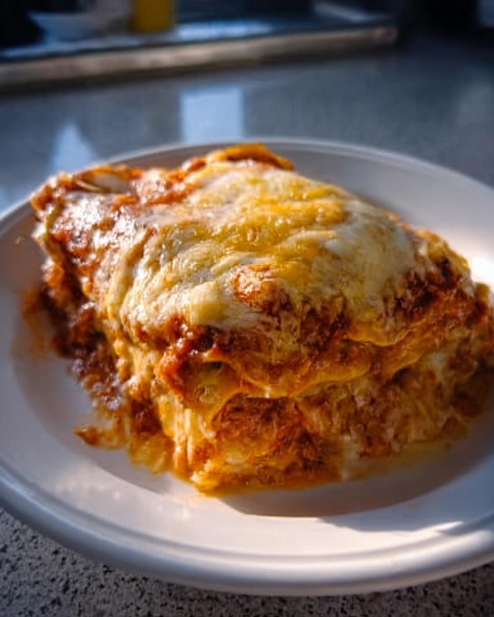 Amazing Extra Cheesy Four Cheese Lasagna 8 Servings