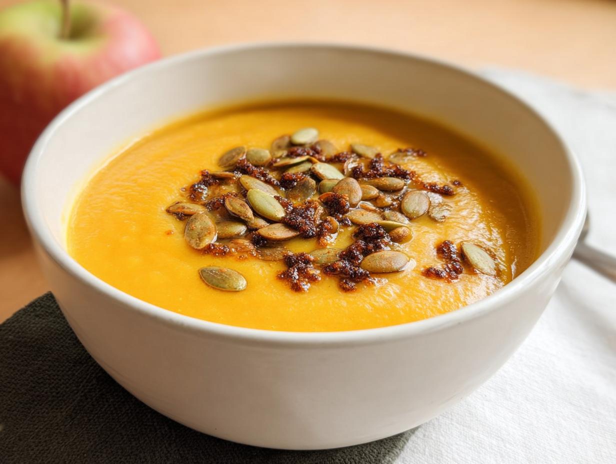 Amazing 6 Roasted Butternut Squash Apple Soup