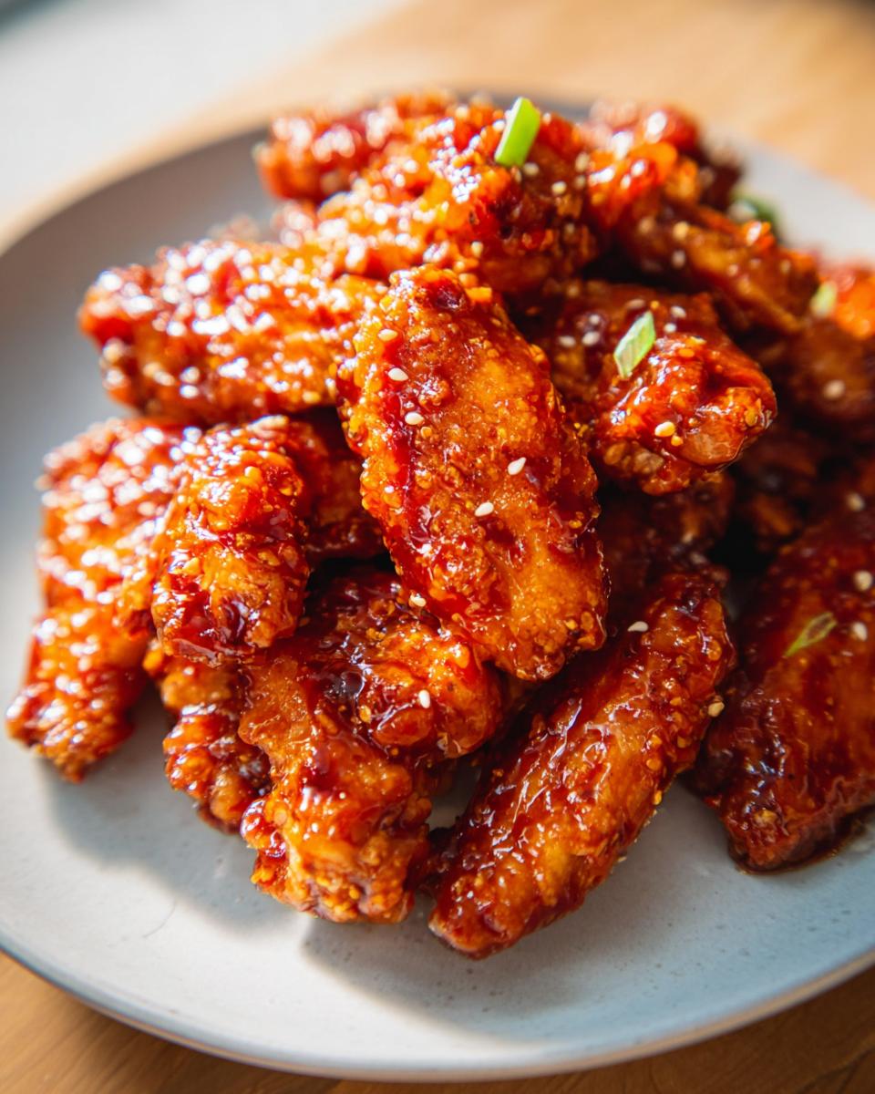 Amazing 5-Star Sweet Chili Glazed Chicken Wings