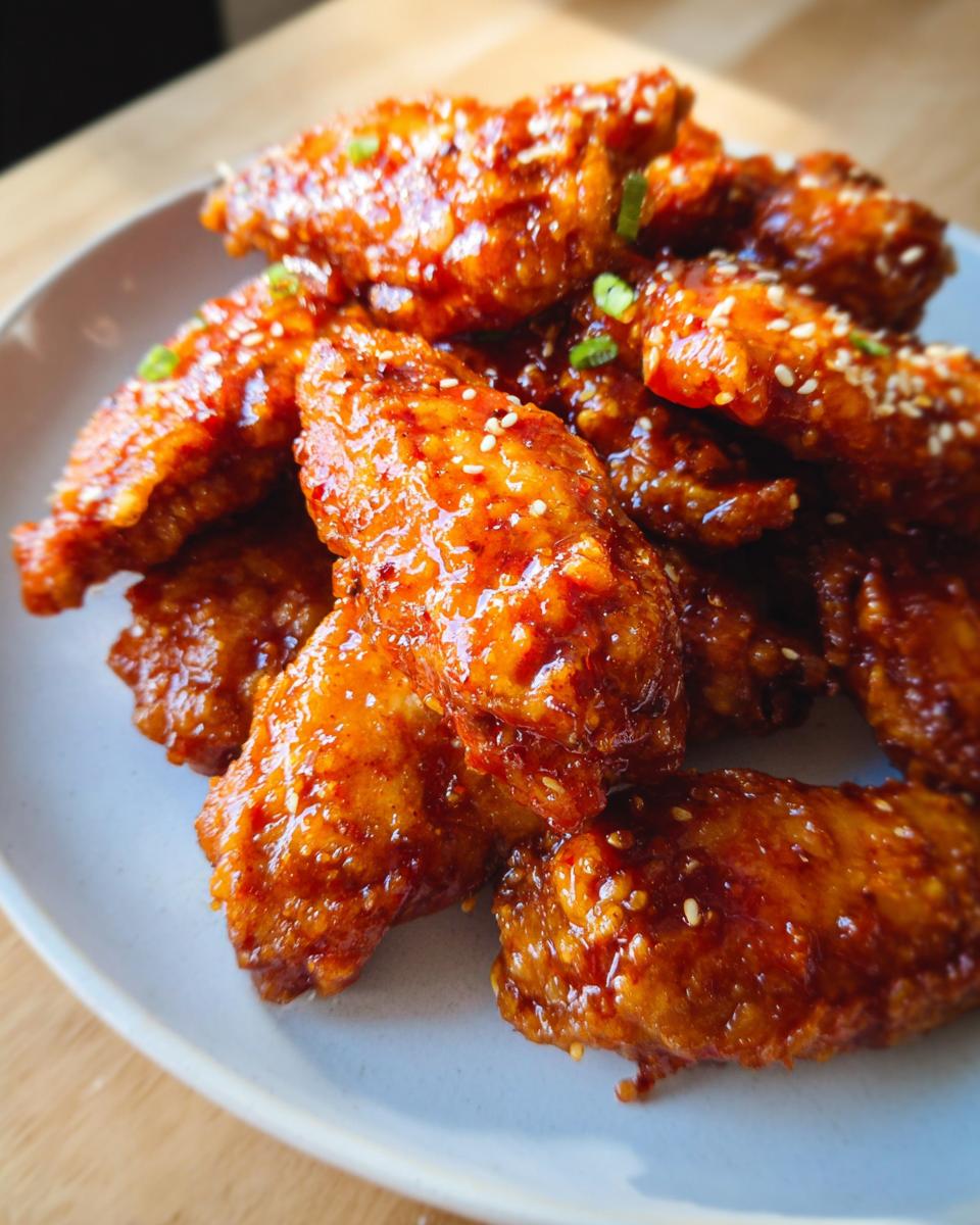 Amazing 5-Star Sweet Chili Glazed Chicken Wings