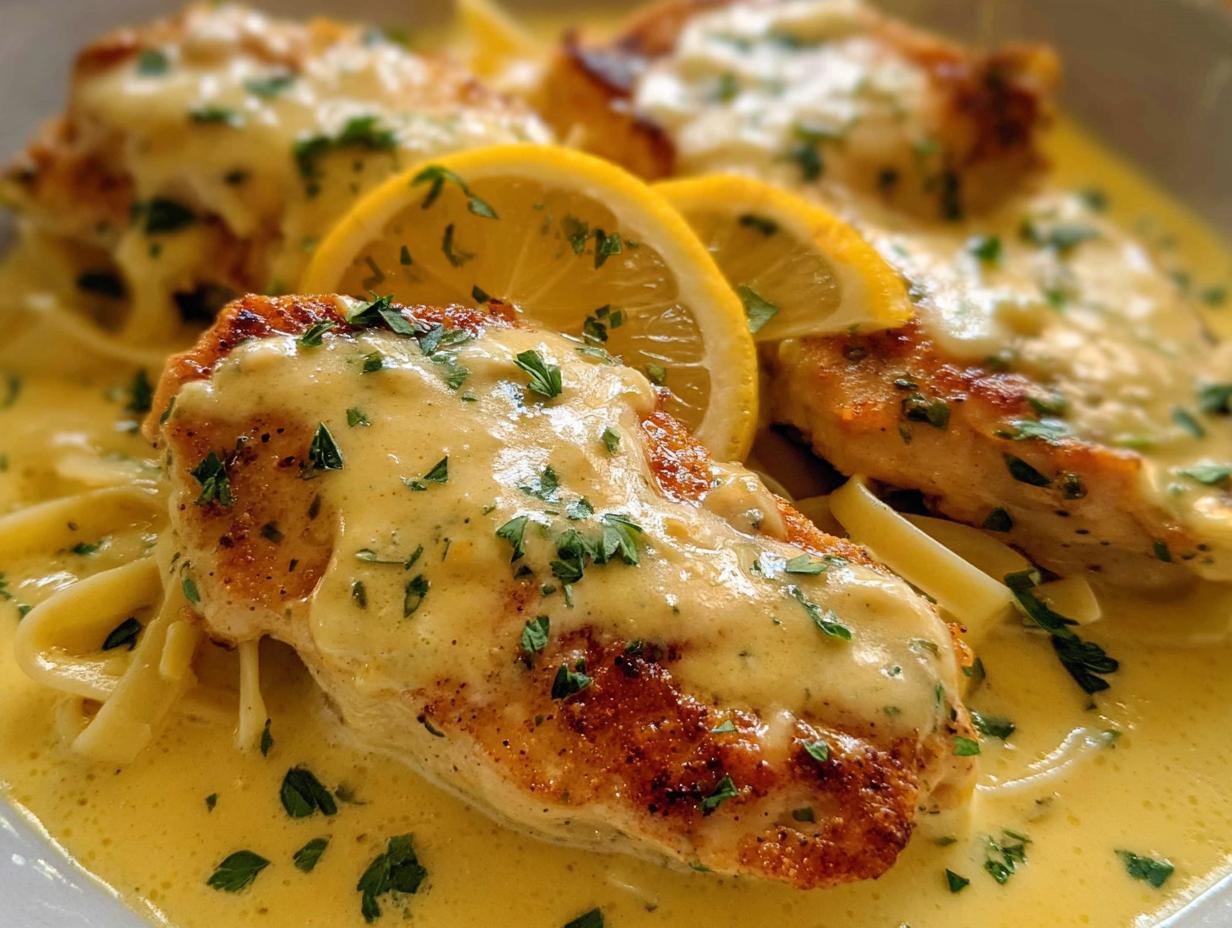 Tangy Lemon Cream Chicken: 30 Minute Joy